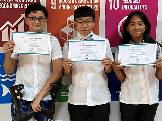 Headteachers Commendation Award