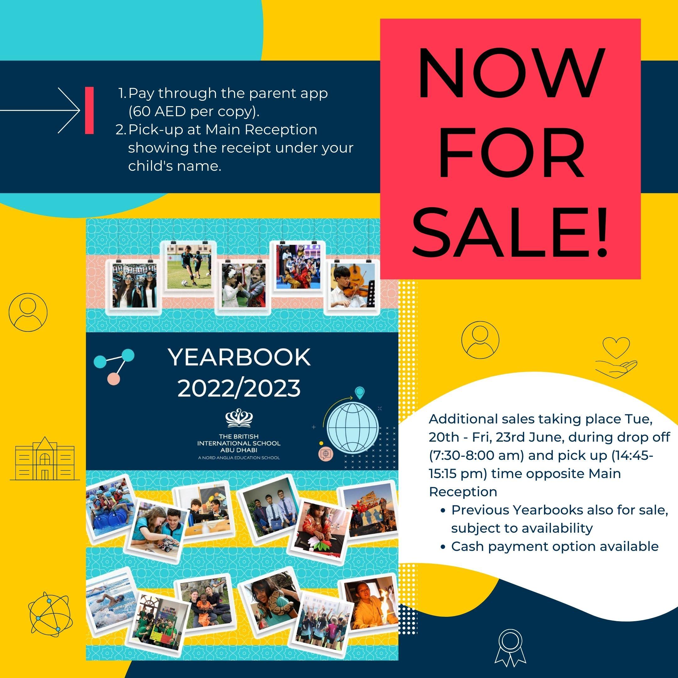 Pre-orders for the Yearbook 2022-2023