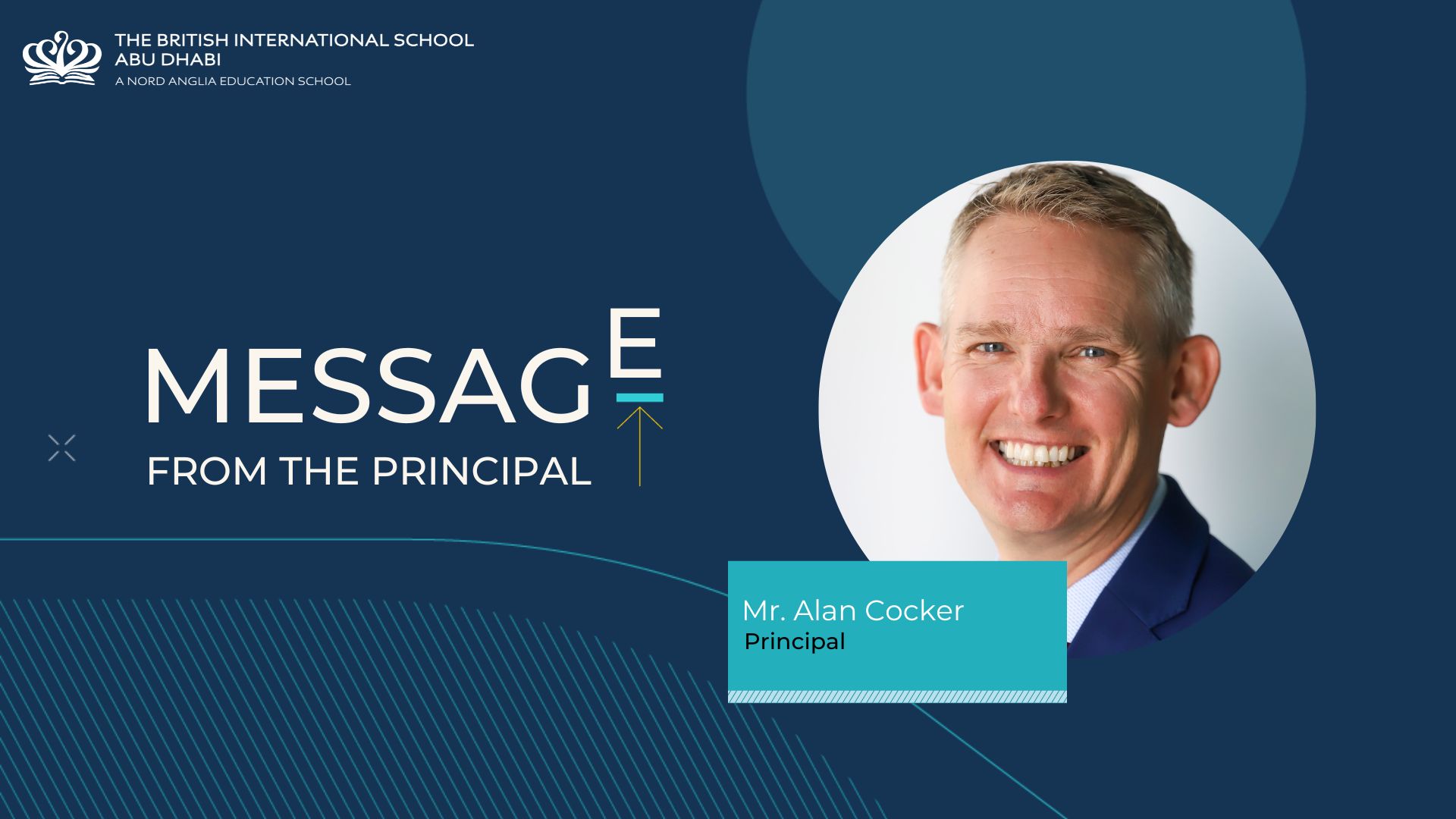 Message from our New Principal Message from our New Principal