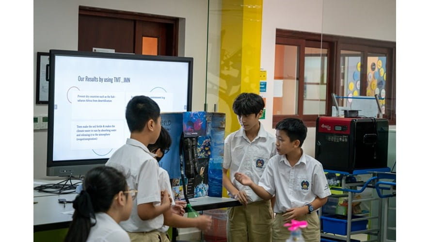 Key Stage 3 students successfully embarked on the MIT Challenges