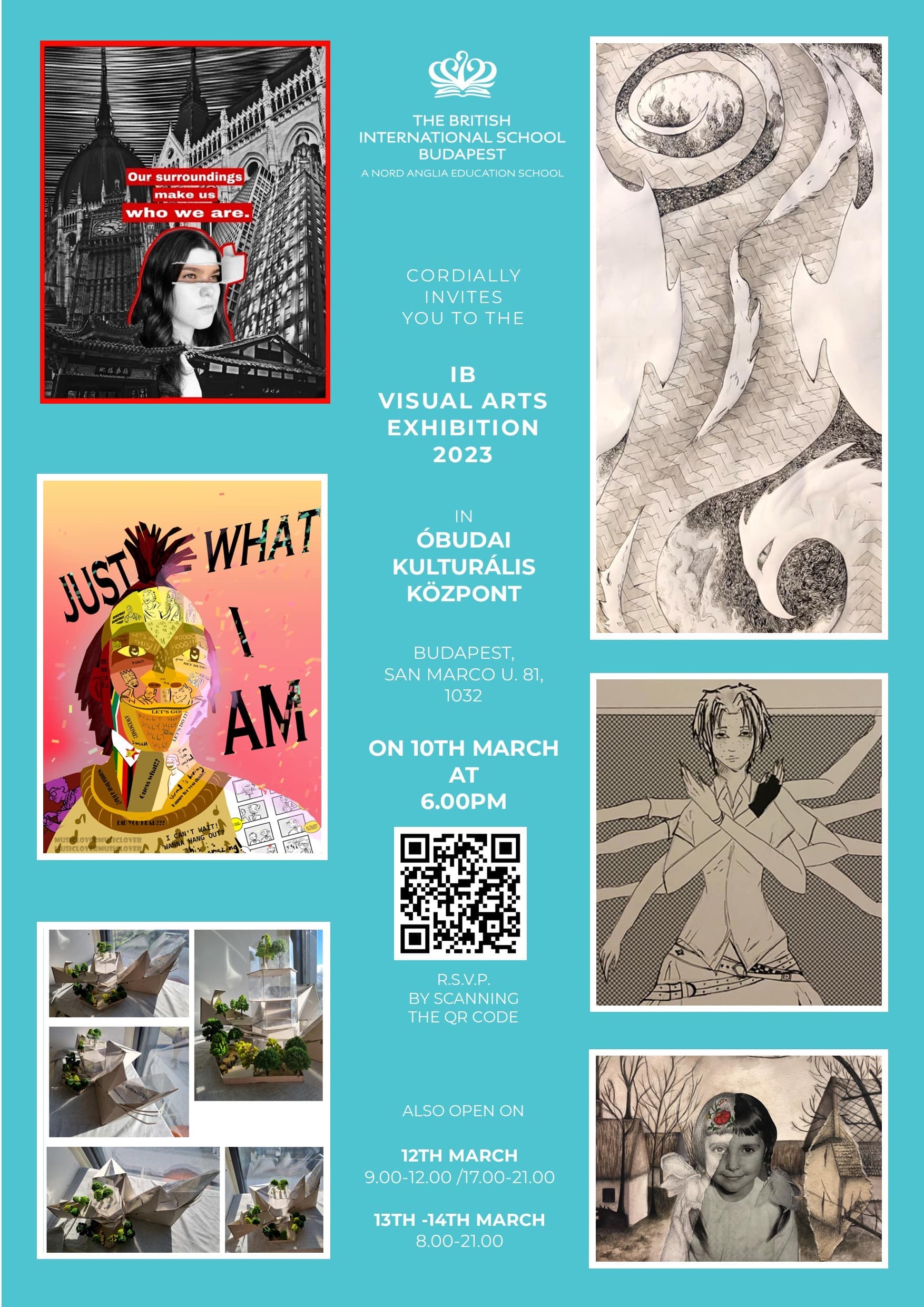 BISB IB Visual Arts Exhibition Opening 2023