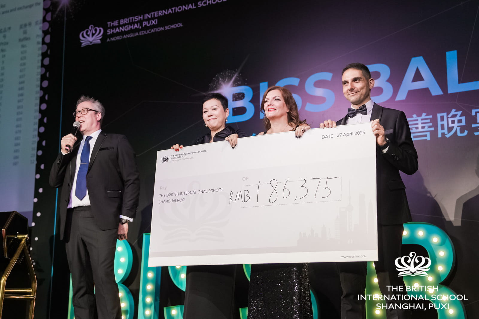 BISS Ball Raises Over RMB186,000