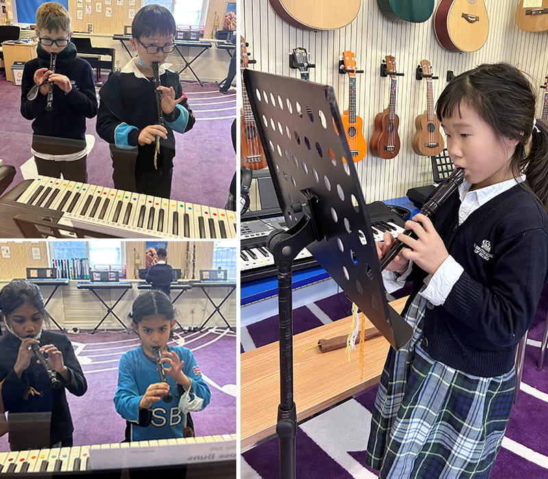 Recorder Karate and First Black Belt Awards in Year 3 | BSB Sanlitun