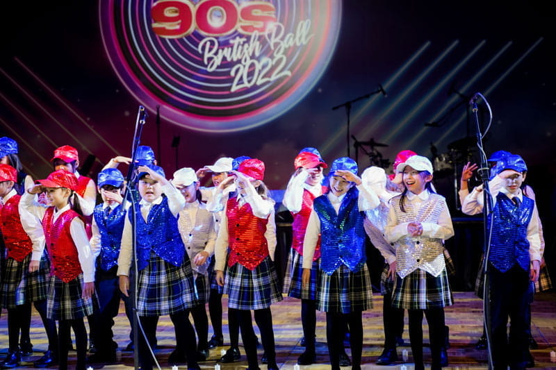BSB Choir delighted audiences at the British Ball 2022