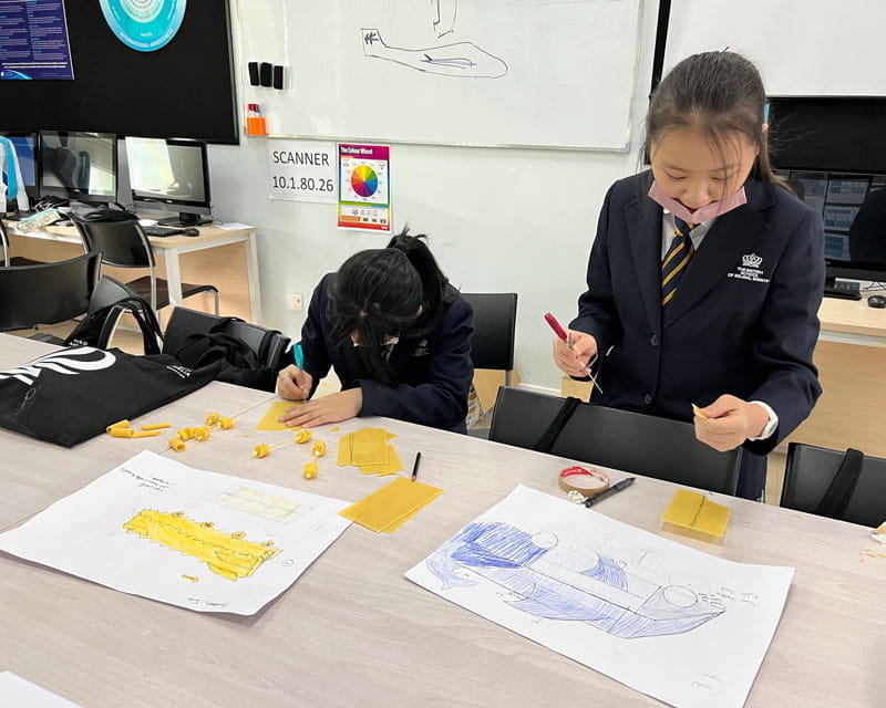 Year 7 Pasta Car STEAM Challenge