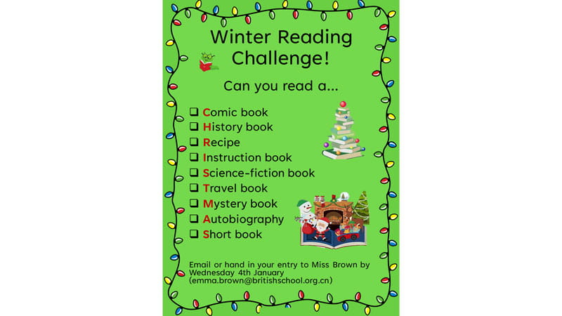 Primary Holiday Reading and Maths Challenge