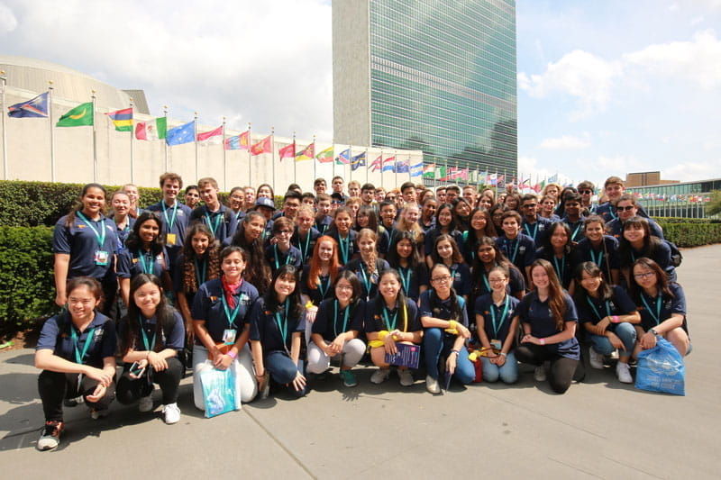 BSB Students attending NAE-UNICEF Summit in New York