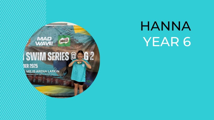 Hanna Swims to Glory with Gold and Two Bronzes at MILO Splash Meet