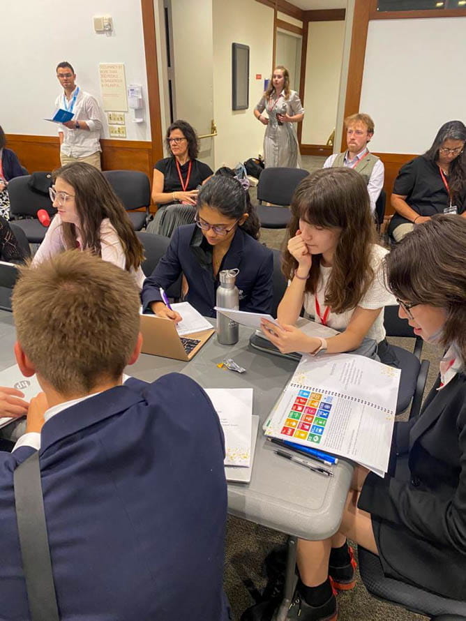 DCIS Students Embody Empowerment at NAE- UNICEF Summit