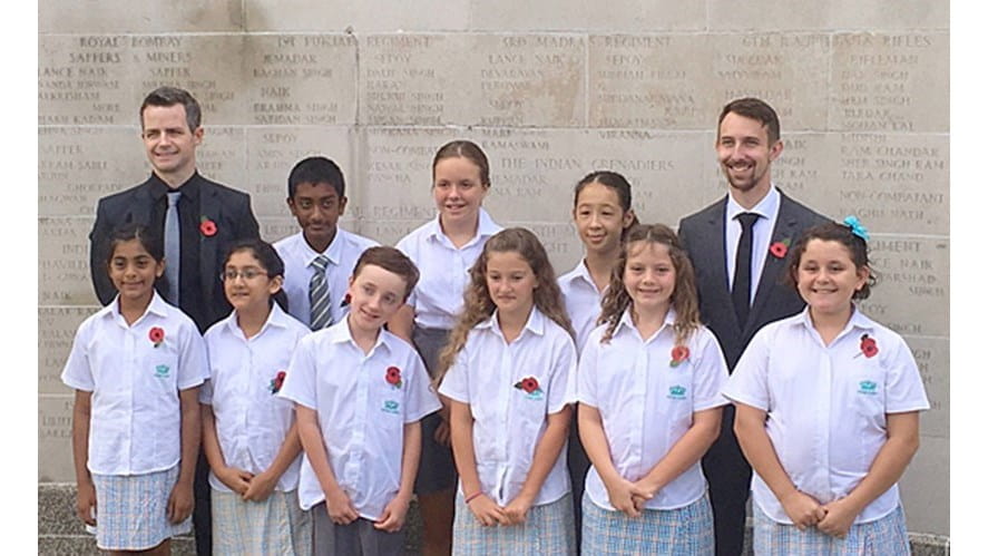 DCIS Students Perform at Remembrance Service