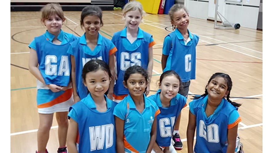 DCIS U9s Netball Team