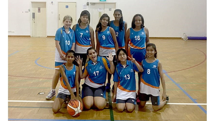 U14 Girls Basketball Team Play First Ever Match